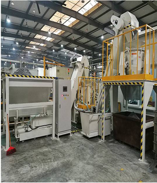 Metal chip processing system,Yantai Chongyang Machinery Co., Ltd